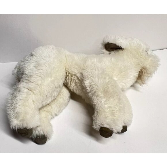 Gund | Toys | Gund Vintage Billy Goat White Horns Suede 986 Cream Plush ...